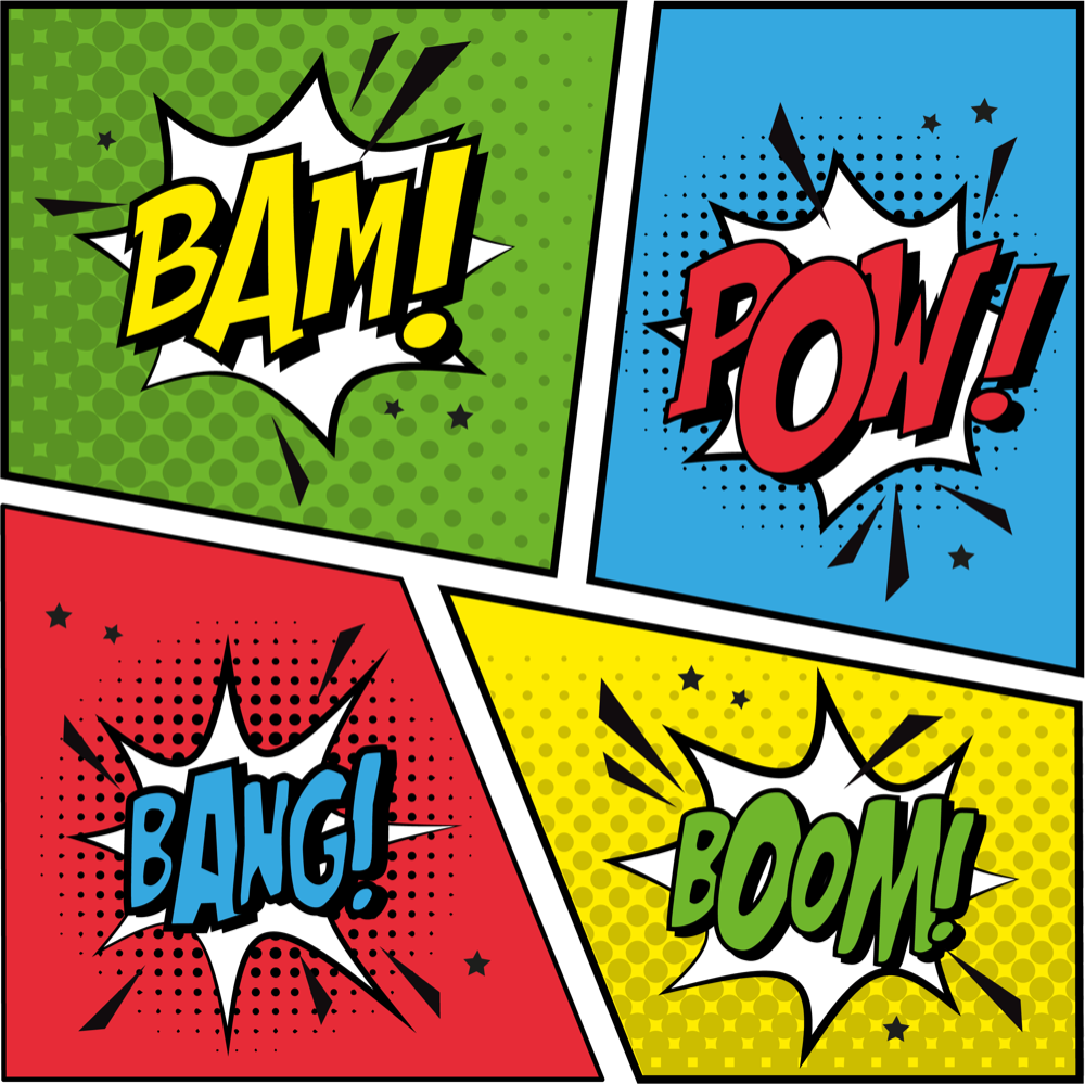Bam Pow Bang Boom – Slogan Tees